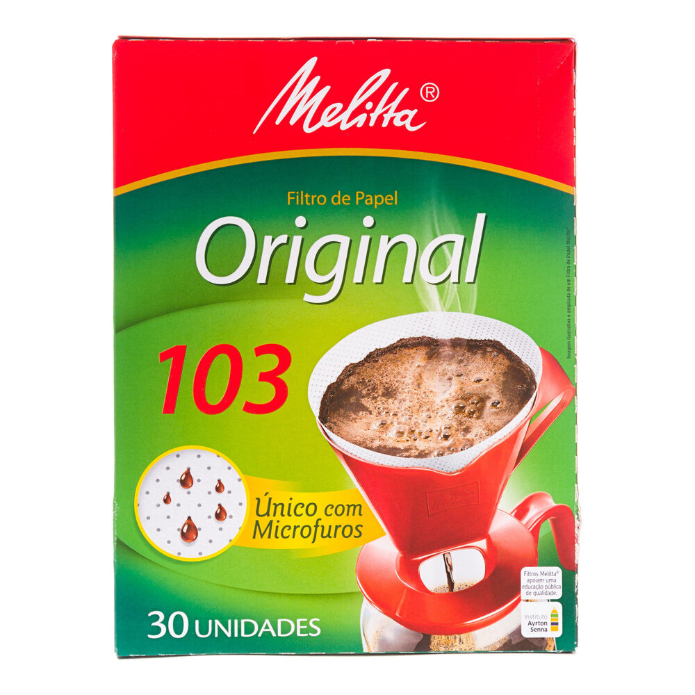 Coador De Papel Melitta Aro Max 103