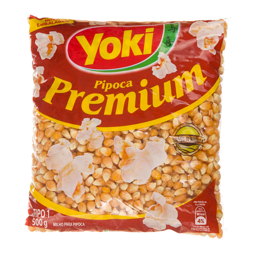 Milho De Pipoca Yoki Premium 500g