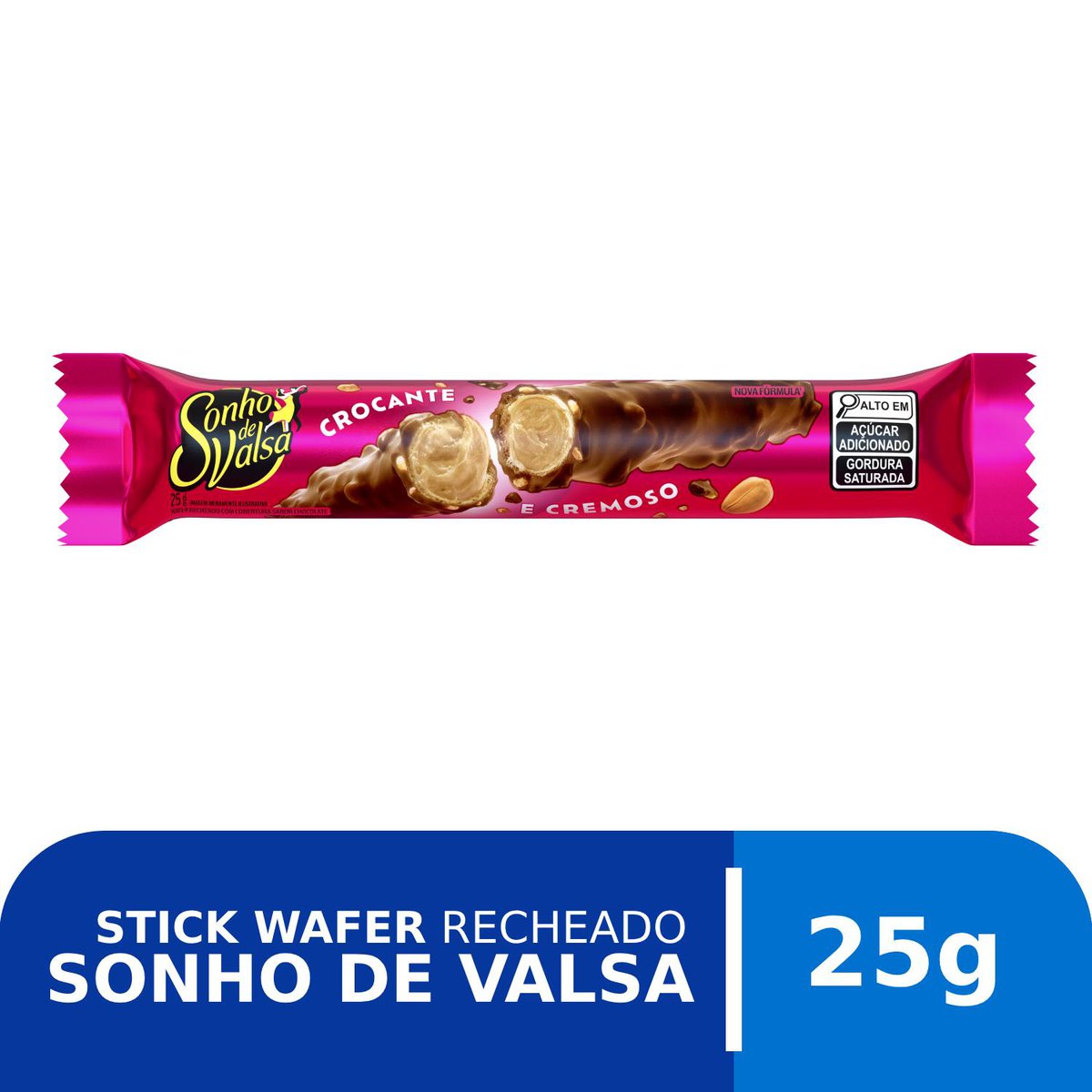 Stick Wafer Lacta Sonho De Valsa Pacote 25g